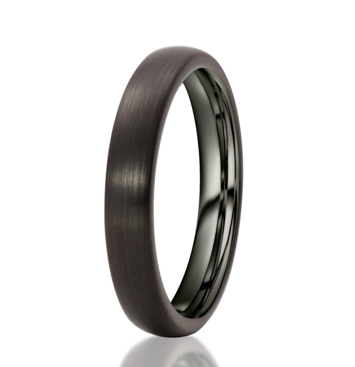 The Adonis Brushed Classic Domed Tungsten Ring Gentlemen s Bands 11 1 2 US